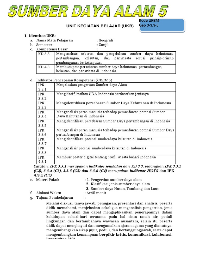 Ukbm 5 Sdaaaaa | PDF