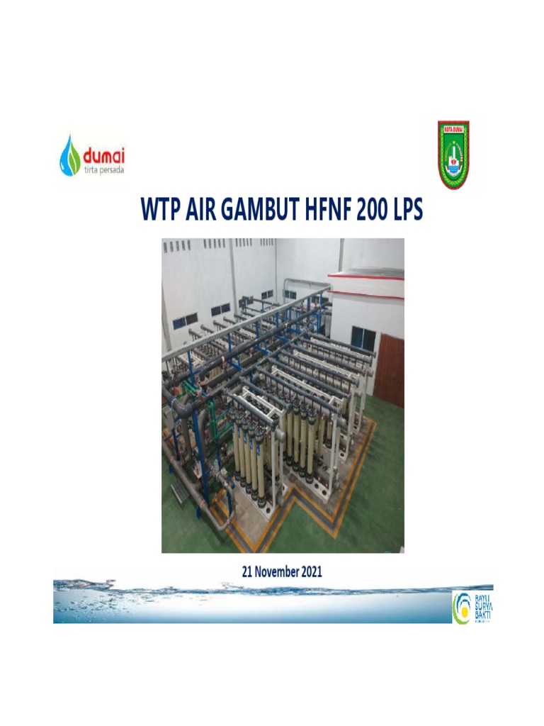 Proposal Ipa Gambut HFNF 200 Lps - Dtp-Dumai - 21-11-2021 | PDF