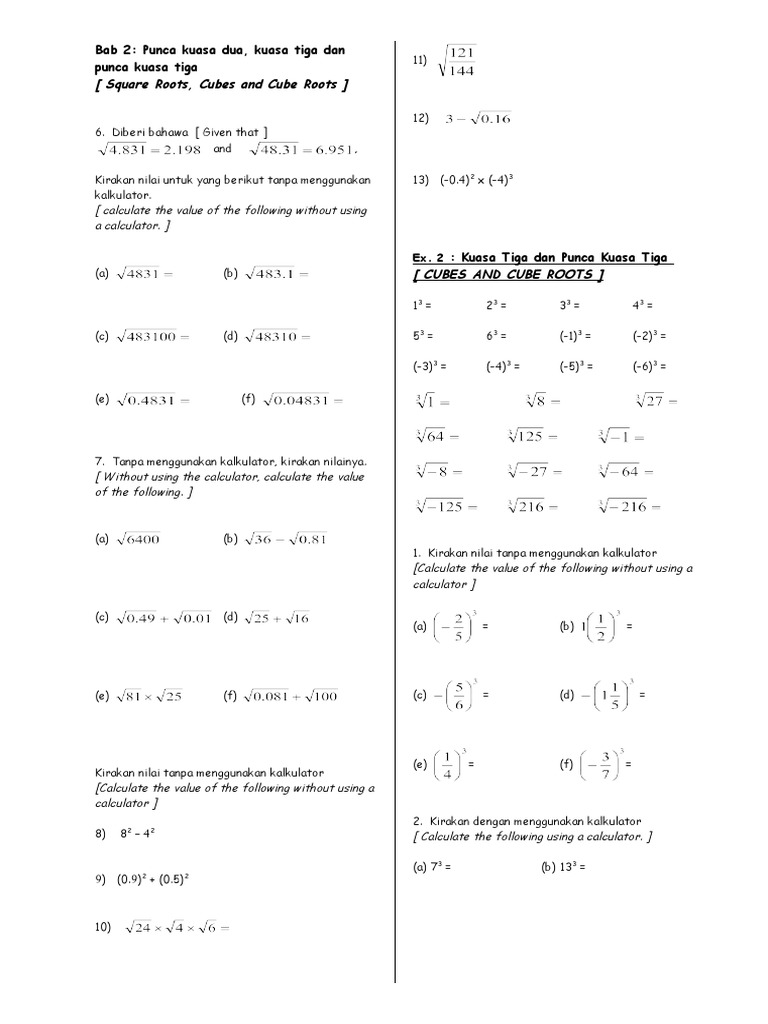 F2 Math Chap 2 PG 2 | PDF