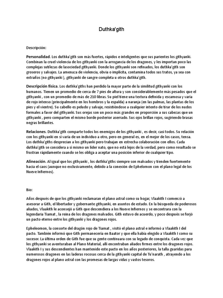 Duthka'gith | PDF | Continuar