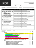 Poem Recitation Score Sheet | PDF