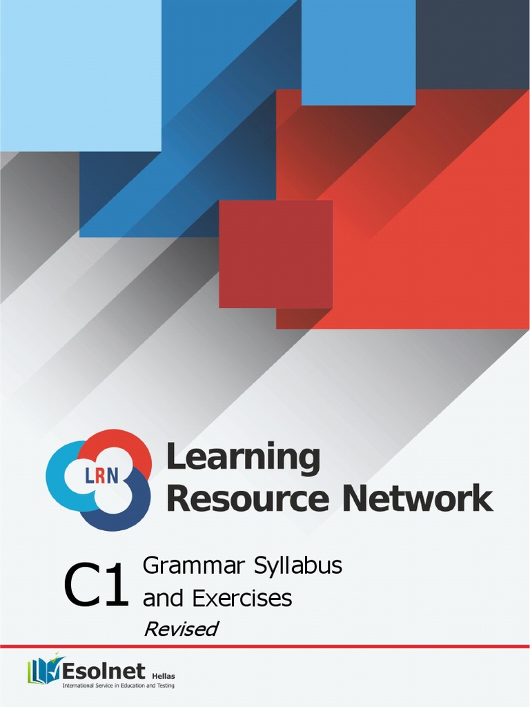 C1 Grammar Syllabus and Exercises | PDF | Syntactic Relationships ...