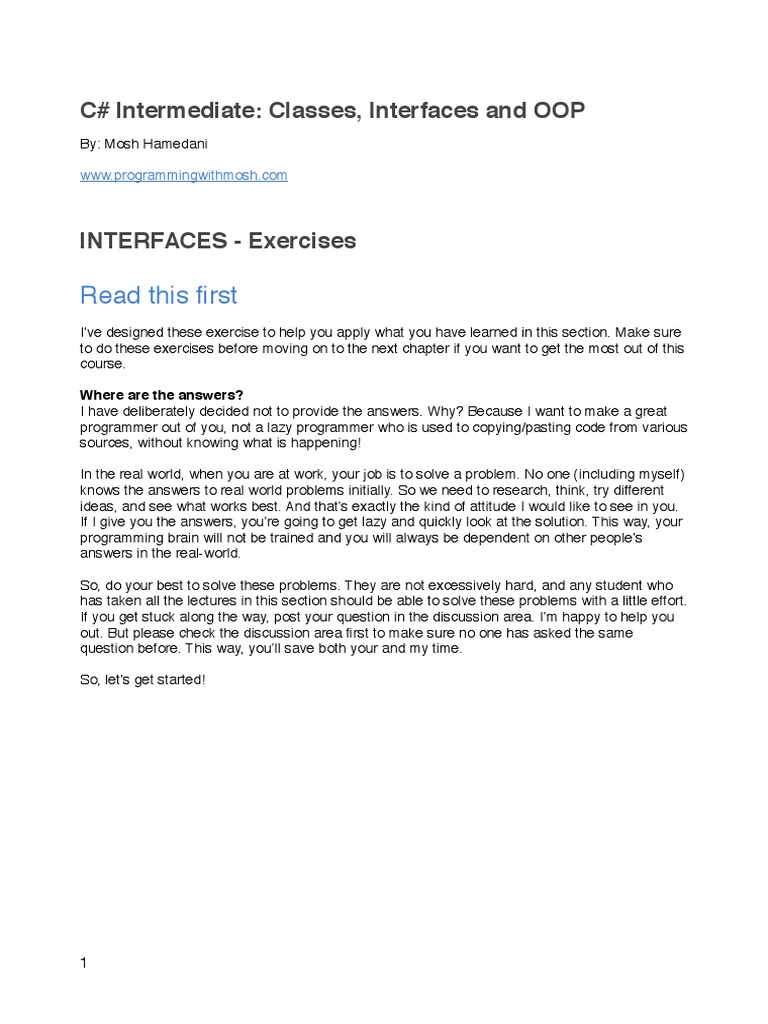 C# Interfaces - Design a workflow engine exercise | PDF | Method ...
