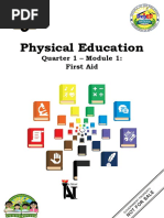 Physical Education: Quarter 1 - Module 1: First Aid | PDF | Body Mass ...