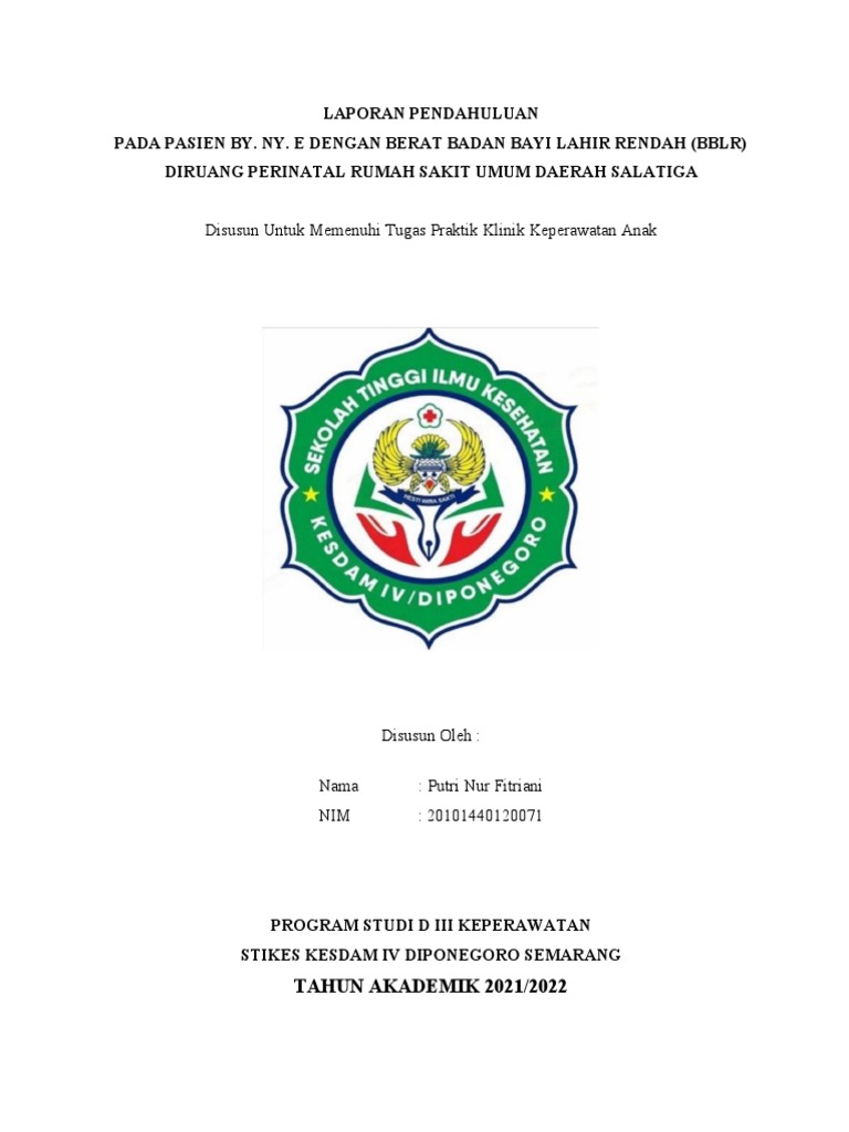 LP - BBLR Keperawatan Anak | PDF