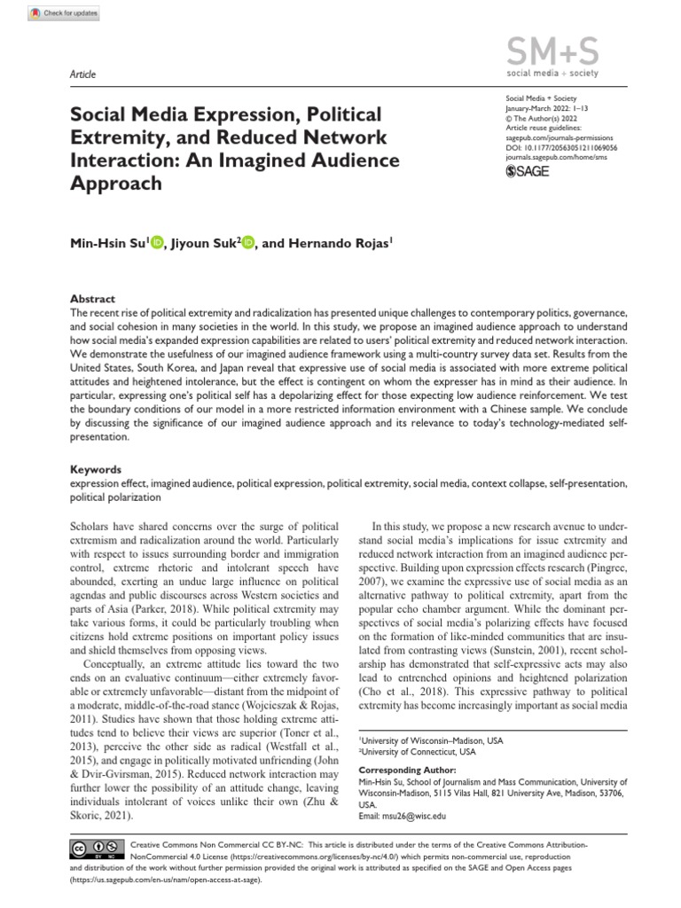 Social Media Expression | PDF | Popular Culture & Media Studies ...