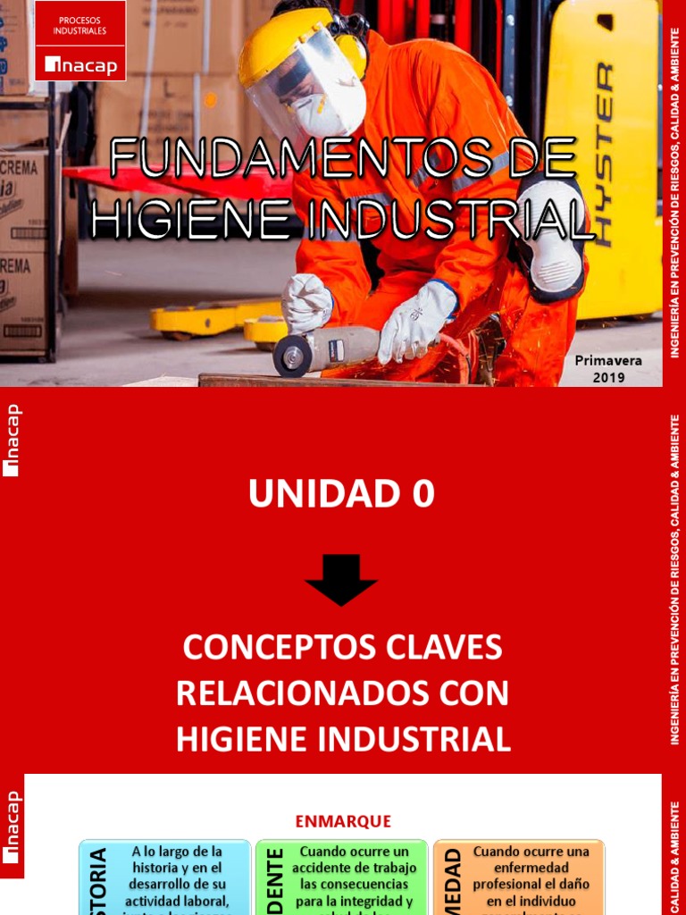 Unidad 1 Fundamentos de Higiene Industrial | PDF | Higiene Ocupacional ...