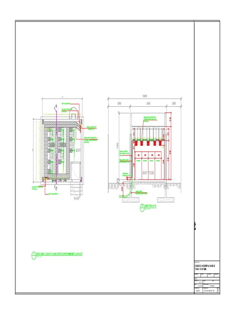MMR Room Cable Ladder-Model | PDF | Building Engineering | Civil ...