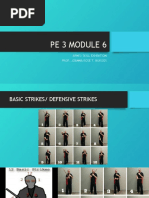 PHED 1032 Module 6 Arnis Basic Strikes and Blocking Techniques | PDF | Foreign Language Studies