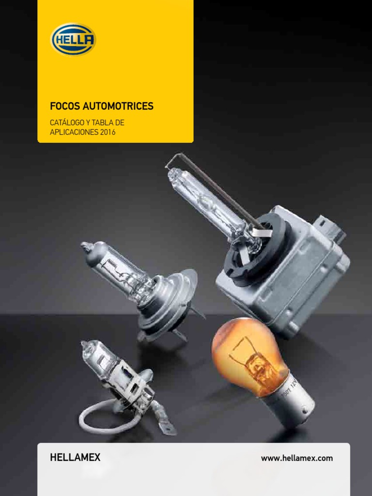 Catalogo Focos HELLA 2016 | PDF | Corriente eléctrica | Ligero