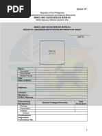 DENR Sample Forms | PDF