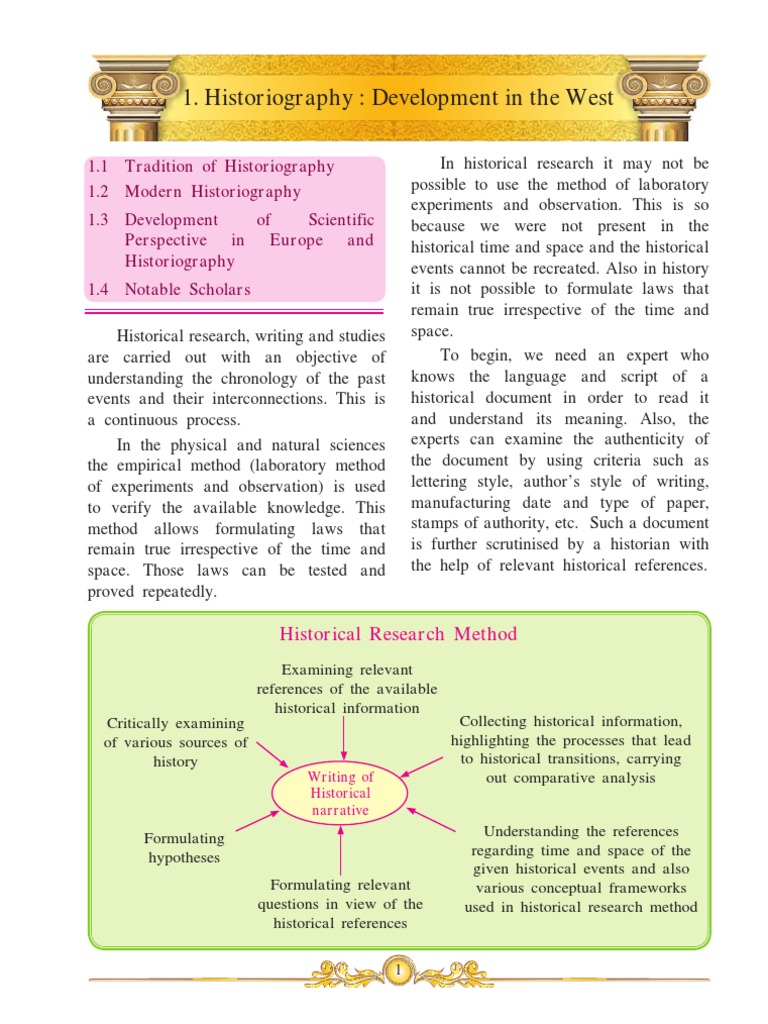 Historiography: Development in The West | PDF | Historiography | Georg ...