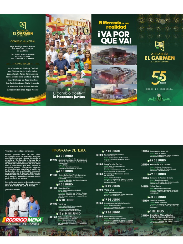 Programa de Fiesta | PDF