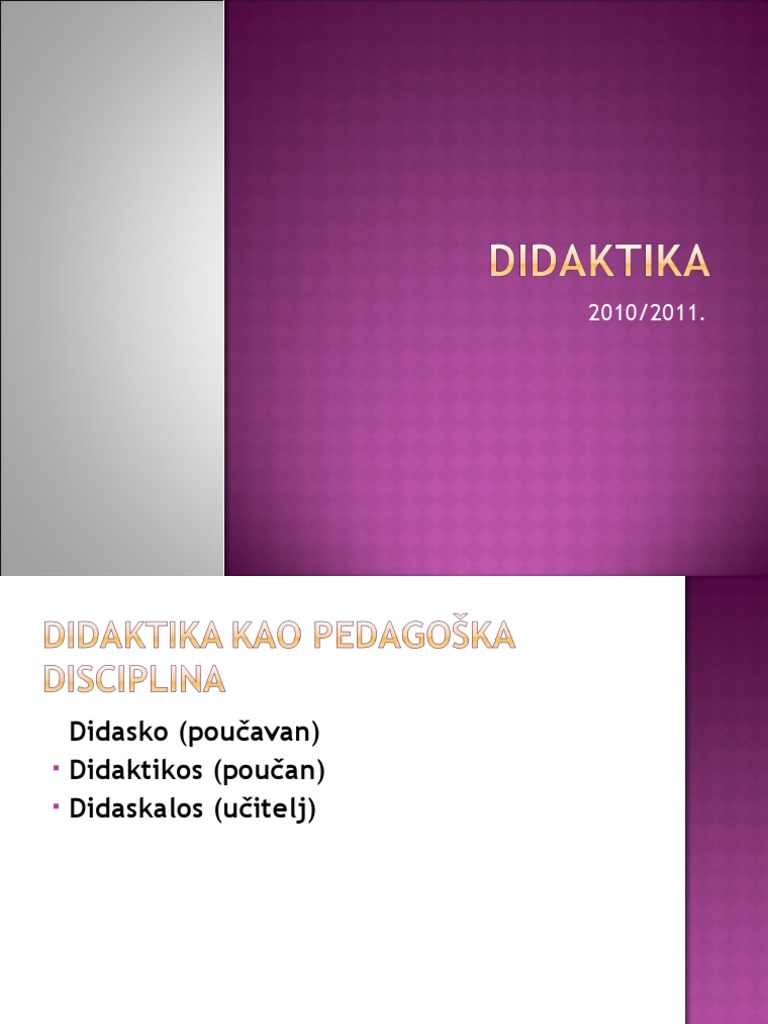 Didaktika