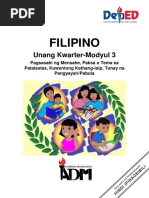 Grade 2 Filipino Module 1 Final | PDF