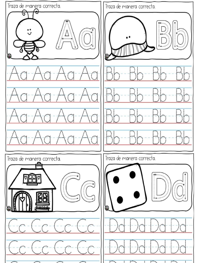 Abecedario Apresto | PDF