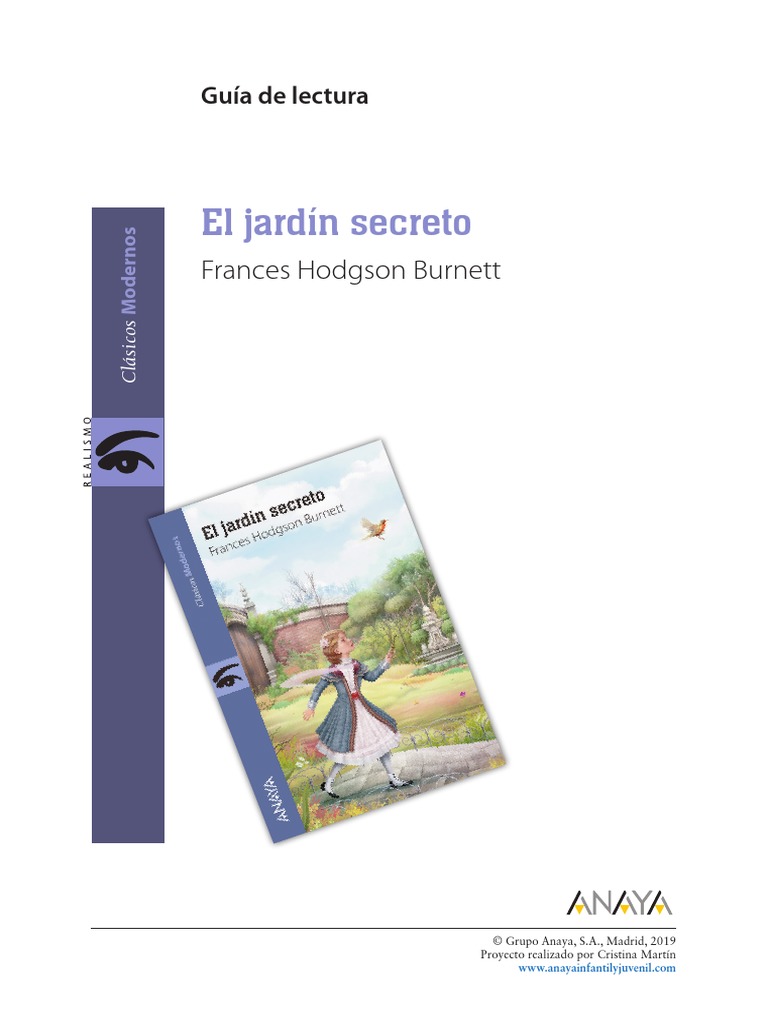 El Jardin Secreto - Actividades | PDF