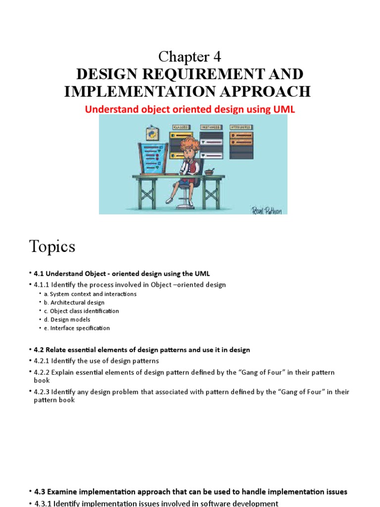 Chapter 4 Design Pattern and Open Source (Autosaved) | PDF | Unified ...