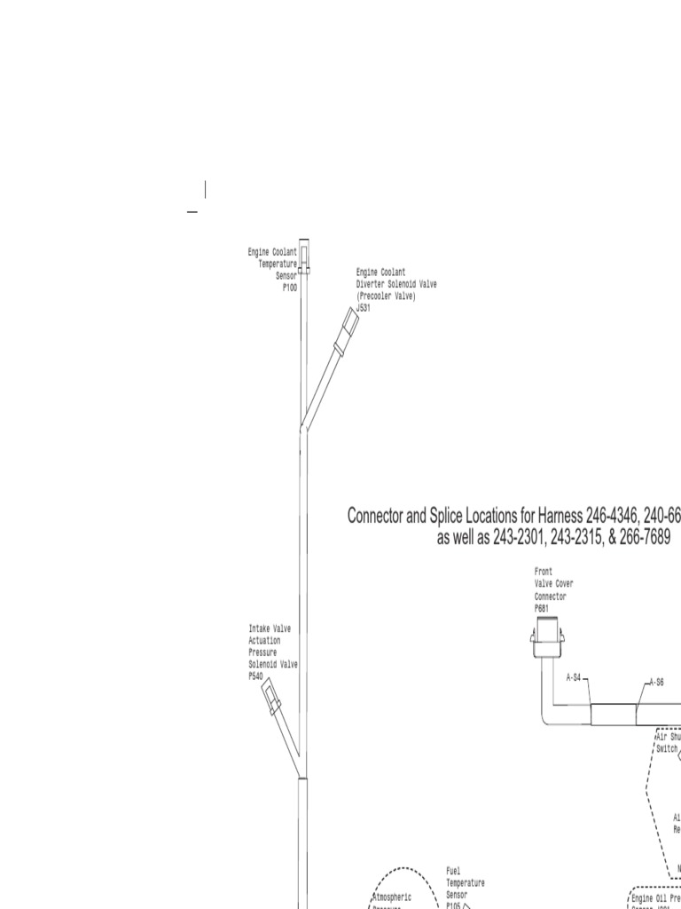 Wiring C11 | PDF | Fuel Injection | Engines