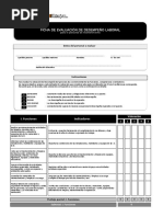 Fichas de Evaluación de Desempeño Laboral en Instituciones Educativas JEC | PDF | La seguridad ...