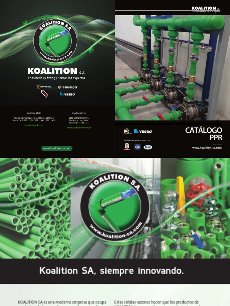 Catalogo PPR Ver 4 - 2019 - Digital | PDF | Tubería (transporte de ...