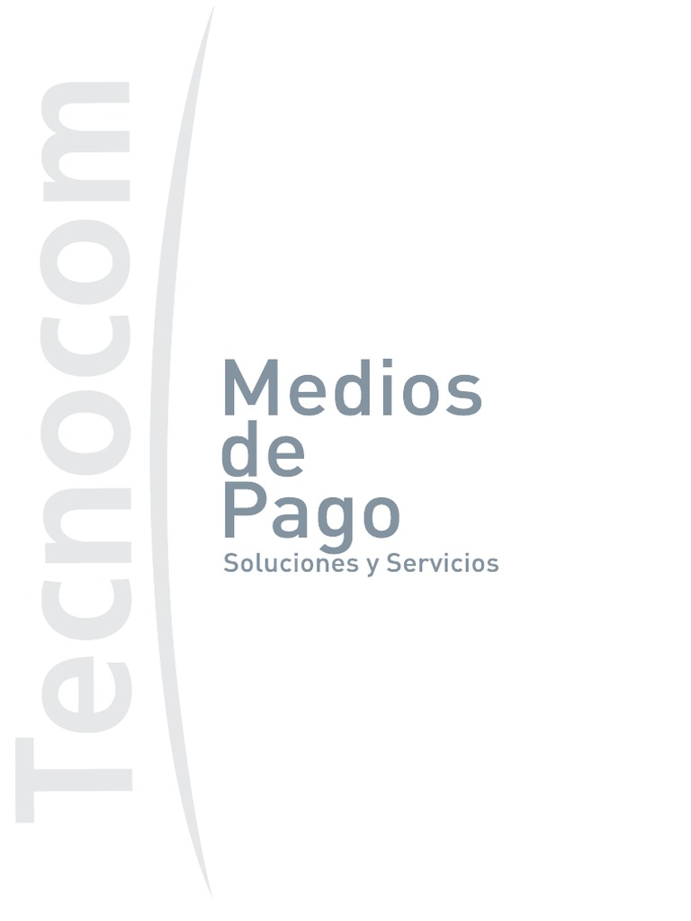 Folleto Tec Medios de Pago | PDF