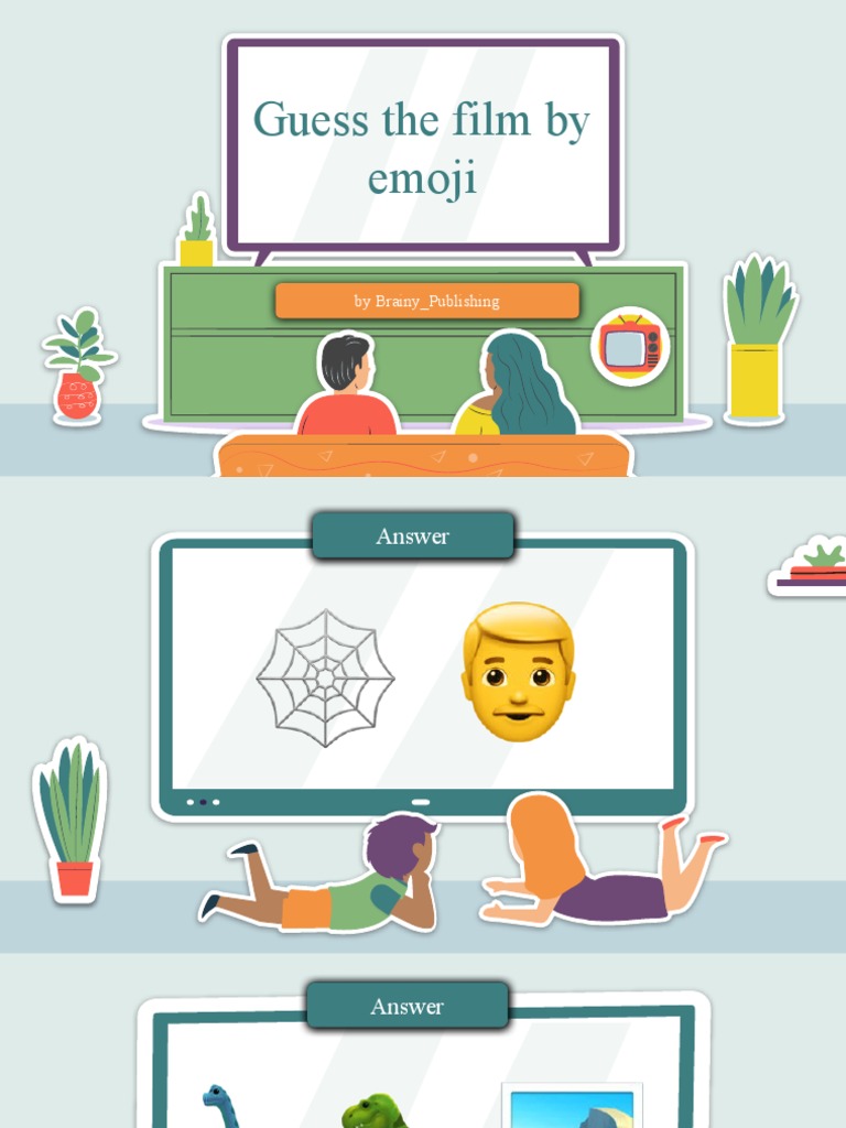 Emoji Film Guessing Game | PDF | Young Adult