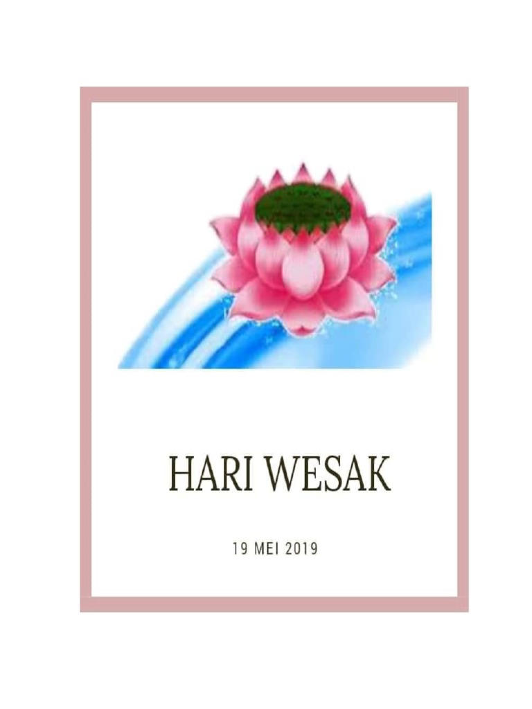 Cuti Hari Wesak 2019 | PDF
