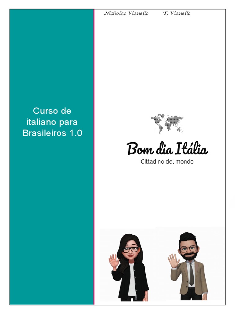 Apostila Curso Básico de Italiano | PDF | Gramática | Plural