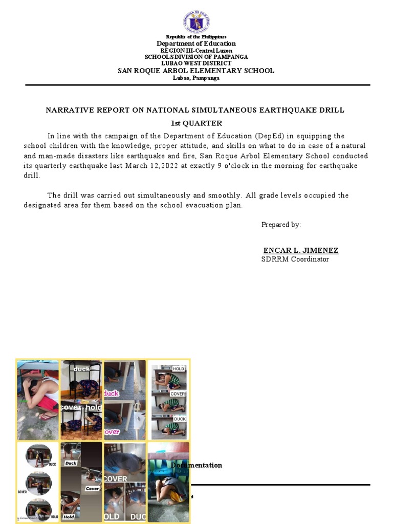 NSED 1st Quarter Narrative and Documentation | PDF | Behavior Modification | Learning