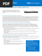 Poweredge t560 Spec Sheet | PDF | Scalability | Solid State Drive