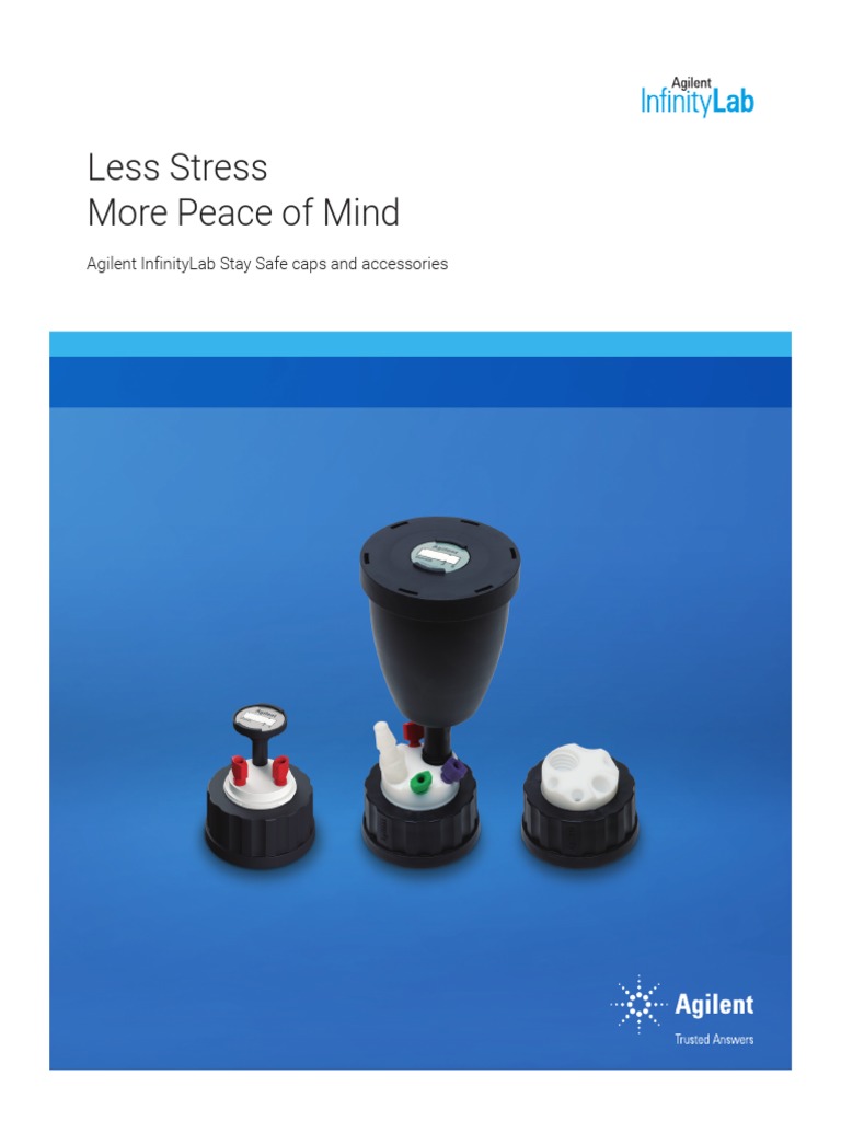 Brochure - Infinitylab Stay Safe Caps Accessories Agilent | PDF | Pipe ...