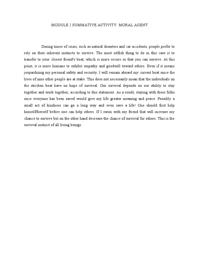 Module 2 Summative Activity | PDF