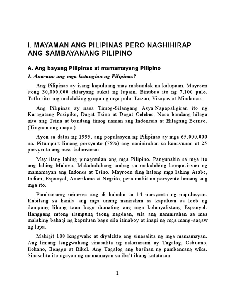 MKLRP - Maikling Kurso NG Lipunan at Rebolusyong Pilipino | PDF