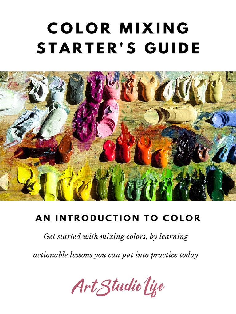 Color Mixing Starters Guide | PDF | Color | Yellow