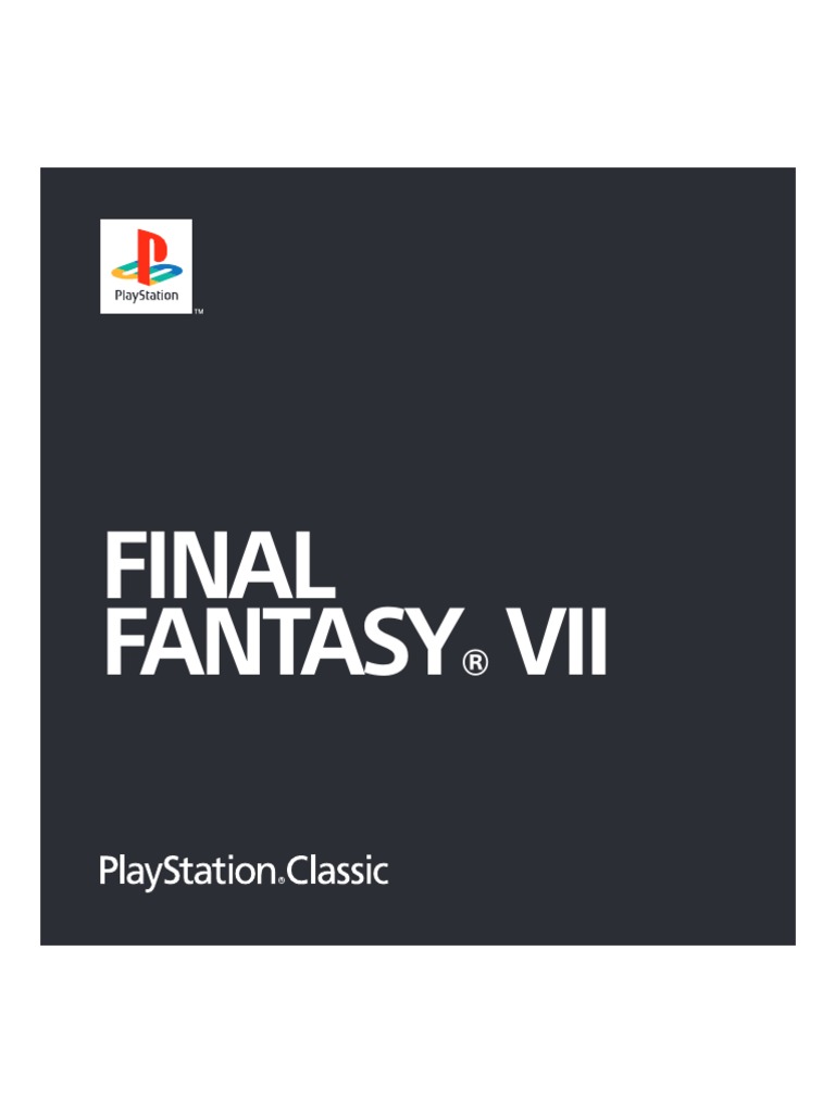 Final Fantasy VII Manual Es | PDF