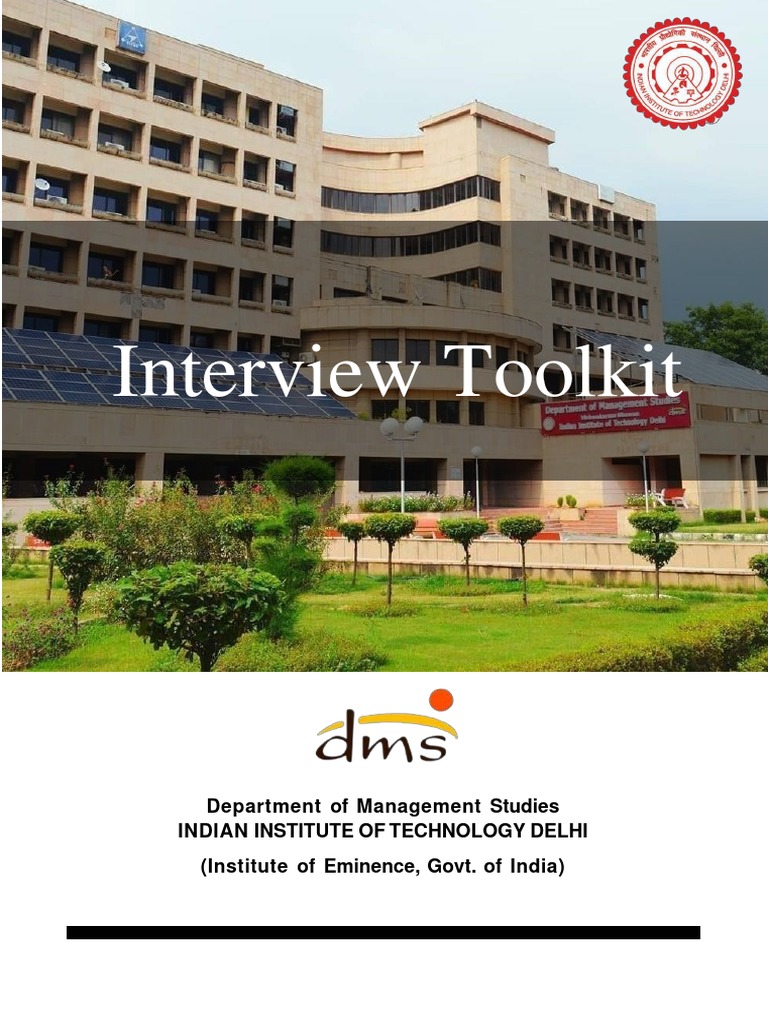 Interview Toolkit | PDF