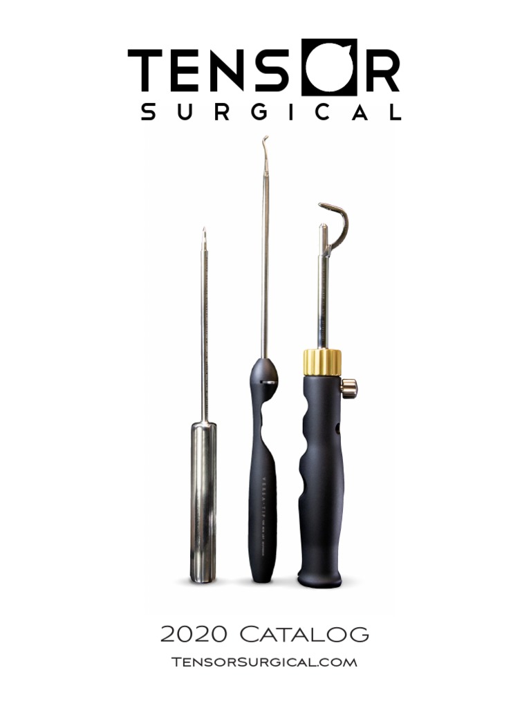 Tensor Catalog 2020 MKT-015.E | PDF | Surgical Suture | Medical Procedures