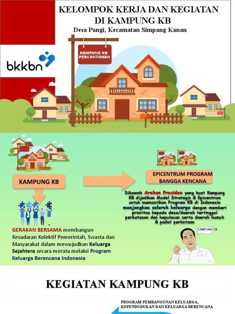 MATERI KAMPUNG KB - Pokja | PDF | Ilmu Sosial