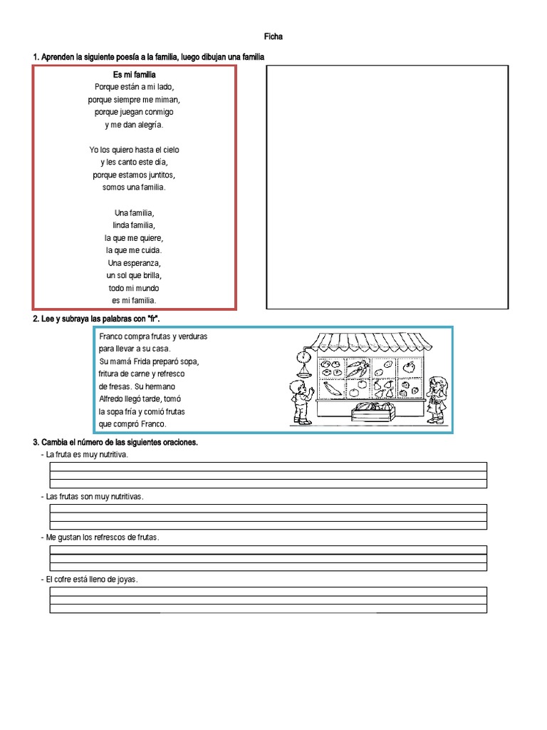 Ficha 26 Abril Com 2 | PDF | Cocinando | Cocina