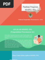 SOP Tata Cara Pelaporan Simpel KLHK (Proper PPA Air Limbah) | PDF
