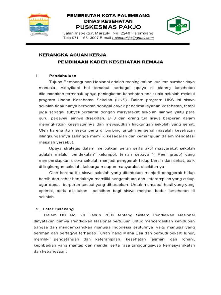 Kak Pembinaan KKR | PDF