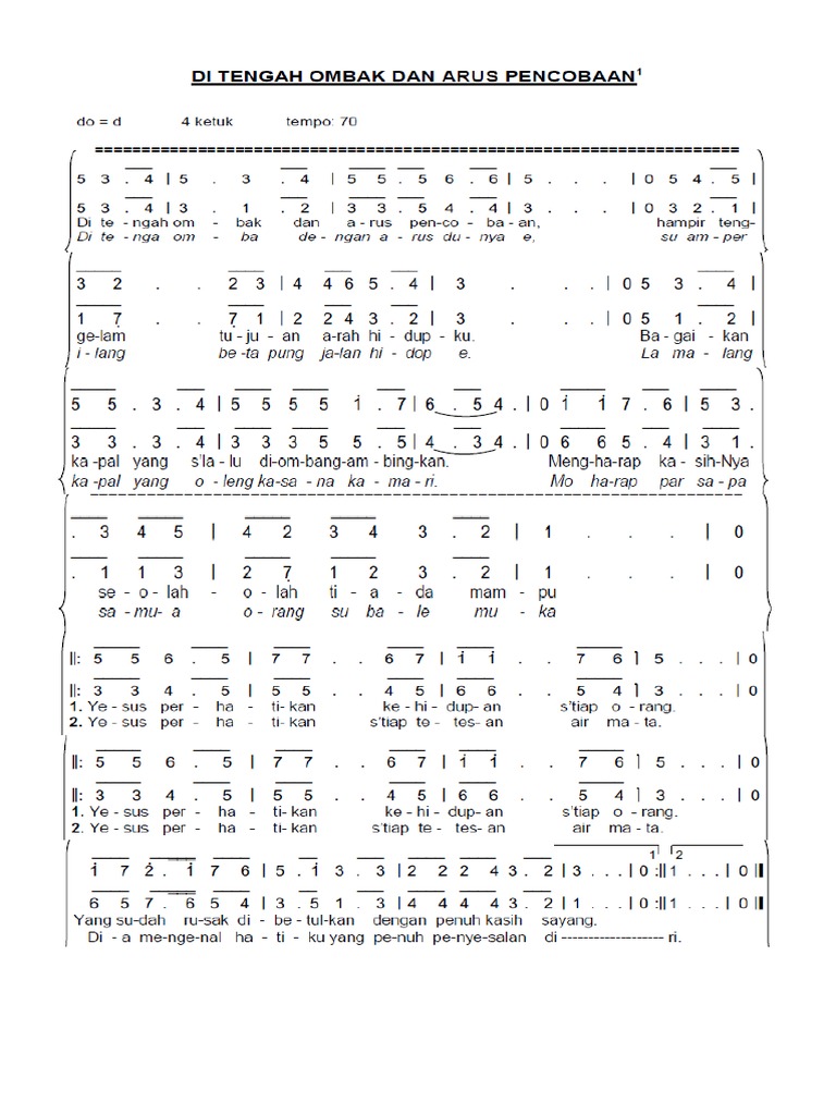 Ditengah Ombak | PDF