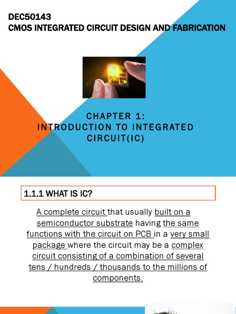 DEC50143 Cmos Integrated Circuit Design and Fabrication | PDF | Mosfet ...
