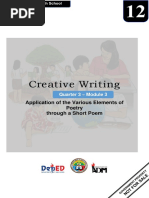 Creative Nonfiction: Quarter 3 - Module 4: Principles, Elements, and ...