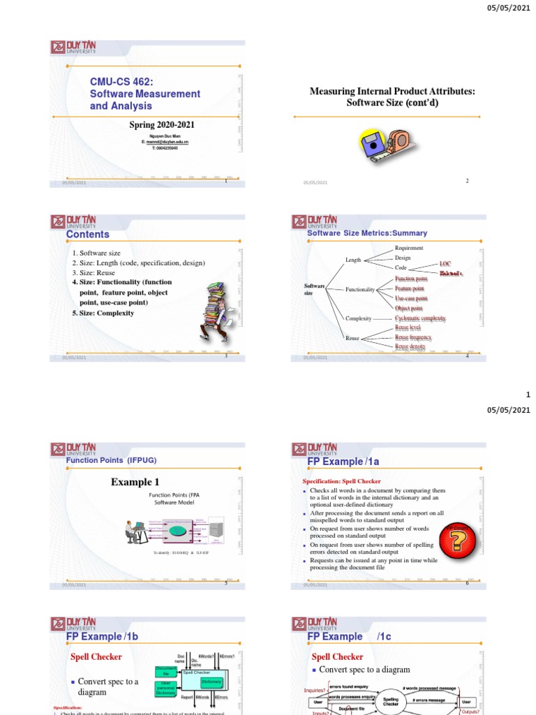 CMU CS 462 Software Meassurement and Analysis 2020S Lecture Slides 7 | PDF | Use Case | Server ...