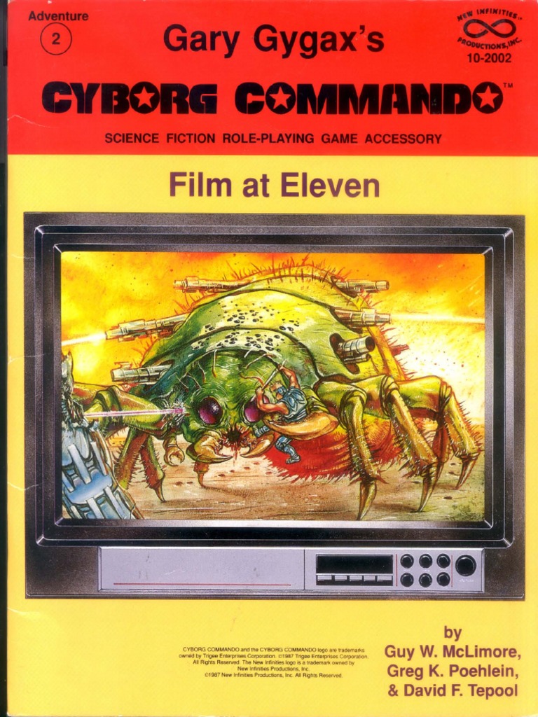 Cyborg Commando Film at Eleven | PDF