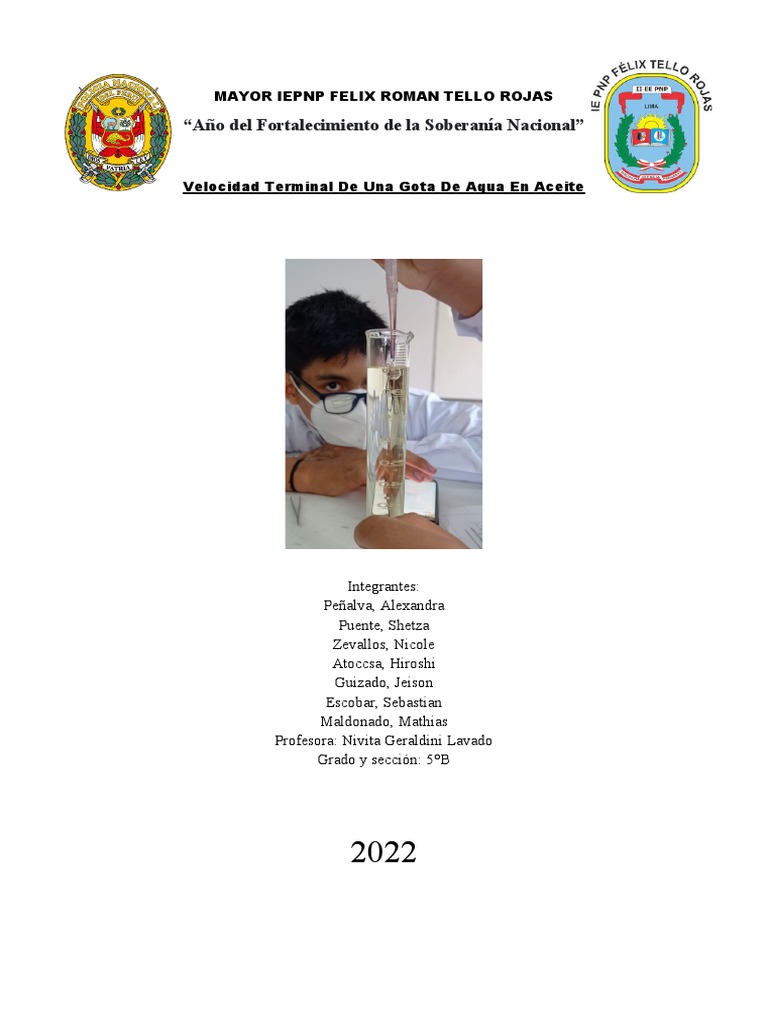 Mayor Iepnp Felix Roman Tello Rojas | PDF | Aceleración | Velocidad