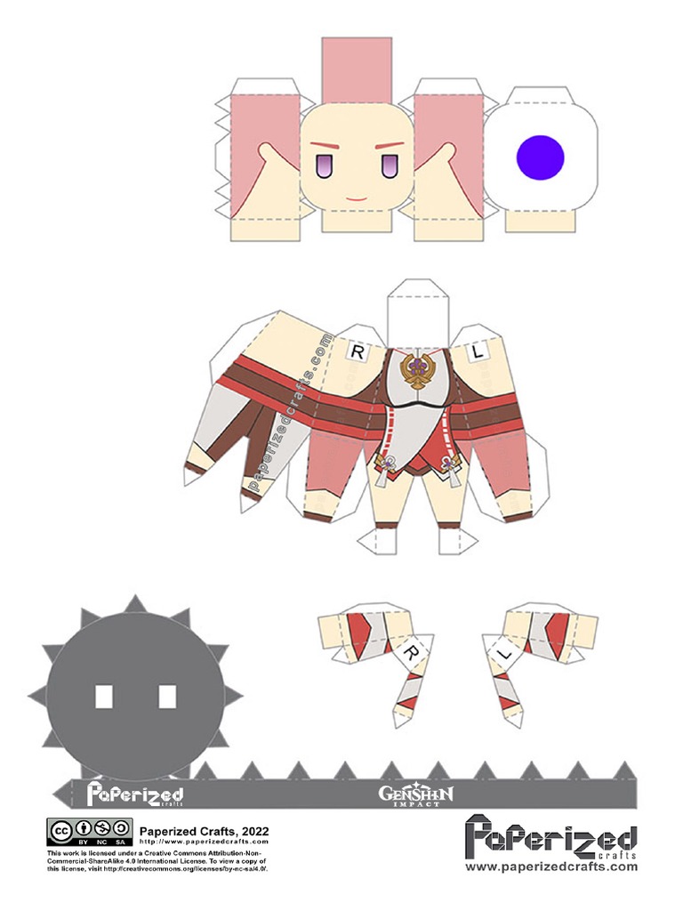 Genshin Impact - Yae Miko Paperized | PDF