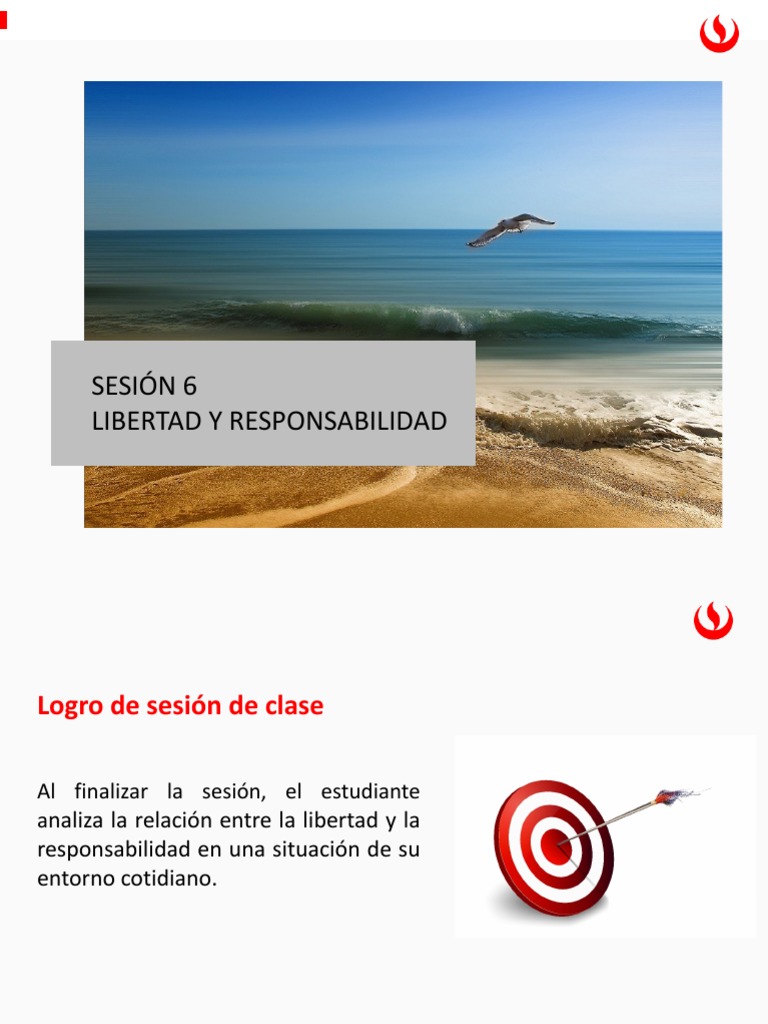 SEMANA 06 Libertad y Responsabilidad | PDF | Libertad | Moralidad